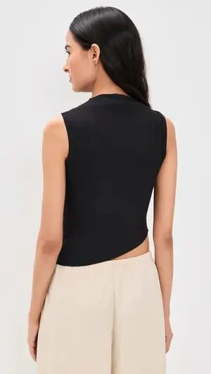 THE LINE BY K Selma Tank Top - Black