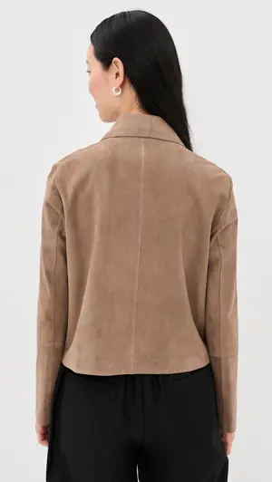 ARMA Emy Goat Suede Jacket - Soil