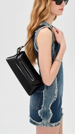 OSOI Folder Brot Shoulder Bag - Black
