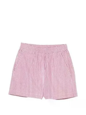 MANUEL RITZ Striped Shorts - Red