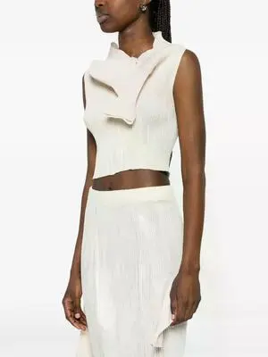 Issey Miyake High Neck Top