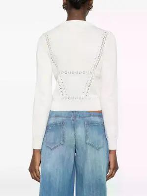 Ermanno Scervino Open-stitch Layered Cardigan
