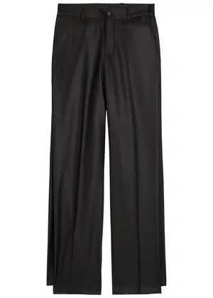 BETTTER Layered Wool-blend Trousers