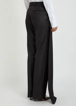BETTTER Layered Wool-blend Trousers