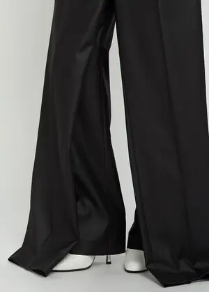 BETTTER Layered Wool-blend Trousers