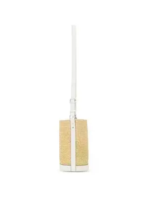 Michael Kors Townsend Straw Bucket Bag - Neutrals