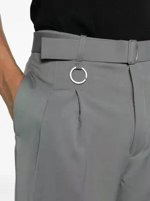 Études Studio Belted Trousers - Grey