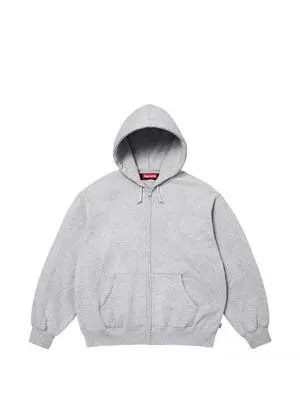 Supreme Cut-out Zip-up Hoodie - Grey