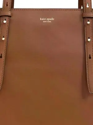Kate Spade New York Leather Tote Bag - Brown