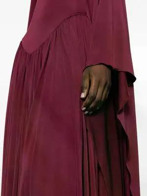 Amen Pleated Maxi Dress