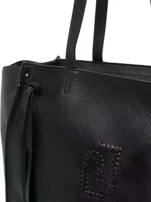 Liu Jo Logo Embroidery Tote Bag - Black