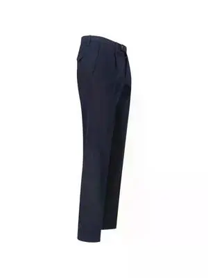BRIGLIA 1949 Pleated Trousers - Blue