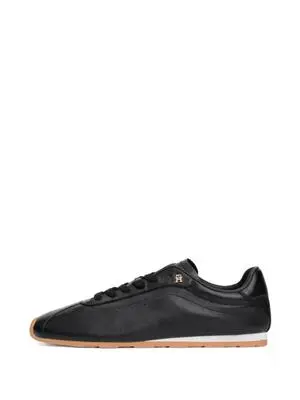 Tommy Hilfiger Th Monogram Low Top Sneakers - Black
