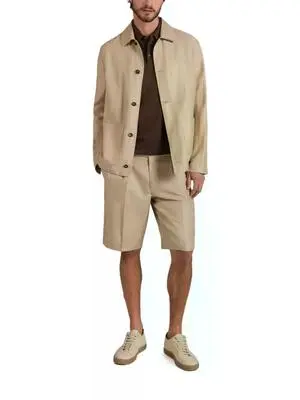 SLOWEAR Pleated Shorts - Neutrals