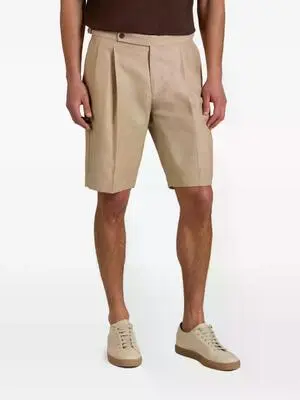 SLOWEAR Pleated Shorts - Neutrals