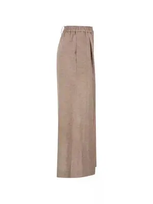Fabiana Filippi Elasticated-waist Trousers - Neutrals