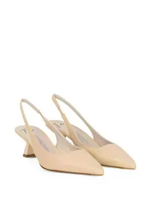 Roberto Festa Leather Slingback Pumps