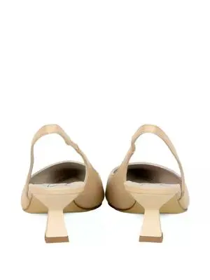Roberto Festa Leather Slingback Pumps