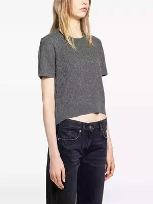 THE GARMENT Como Cable-knit Top