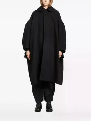 CDG Puff-sleeved Oversized Coat