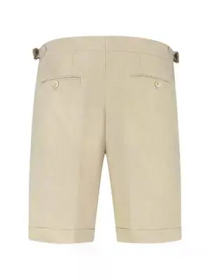 Brunello Cucinelli Pleated Turn-up Shorts - Neutrals