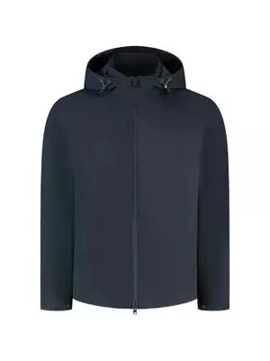 Woolrich Hooded Zip Jacket - Blue