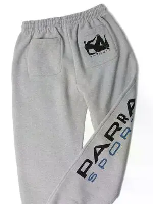 PARRA Sporte Drawstring-detail Cotton Track Pants