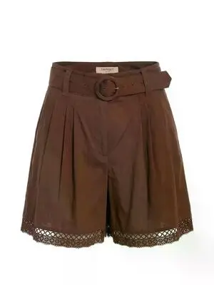 Twinset Pleated Shorts For Women