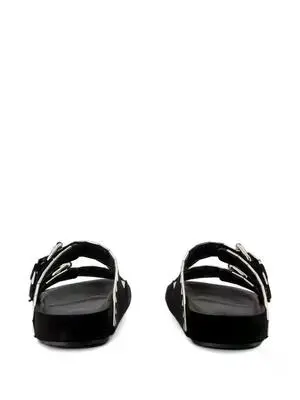 Isabel Marant Étoile Lennyo Studded Sandals - Black