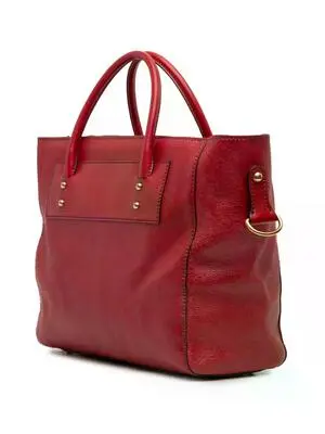 Dior 2017 Studded Goatskin Diorangeles Convertible Tote Satchel