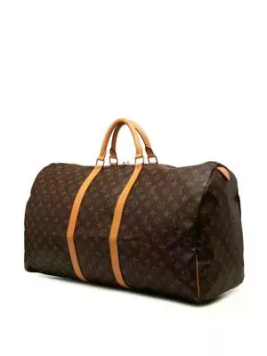 LOUIS VUITTON 2003 Monogram Keepall 60 Travel Bag