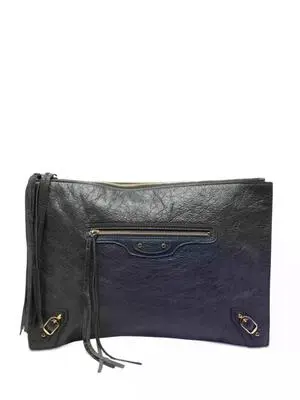 Balenciaga Textured Clutches
