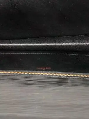 LOUIS VUITTON 2002 Epi Monceau 28 Satchel - Black