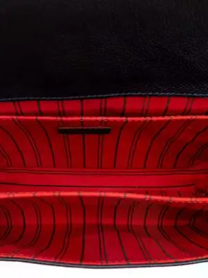 LOUIS VUITTON 2018 Monogram Empreinte Pochette Metis Satchel - Blue
