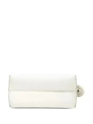 Fendi Mini Leather Satchel - White