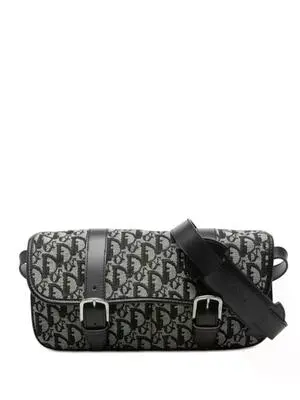 Dior 2003 Diorissimo Trotter Canvas Crossbody Bag