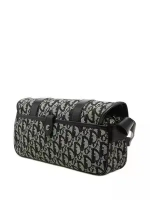 Dior 2003 Diorissimo Trotter Canvas Crossbody Bag