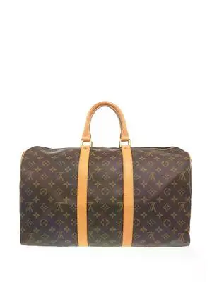 LOUIS VUITTON 2003 Monogram Keepall 45 Travel Bag