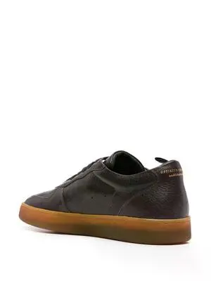 Officine Creative Asset 001 Leather Sneakers - Brown