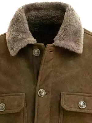 BARBA NAPOLI Suede Jacket