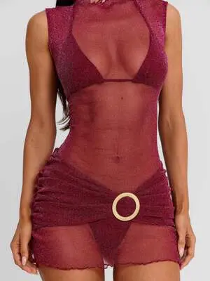 OUTCAST Ziane Mini Dress - Red
