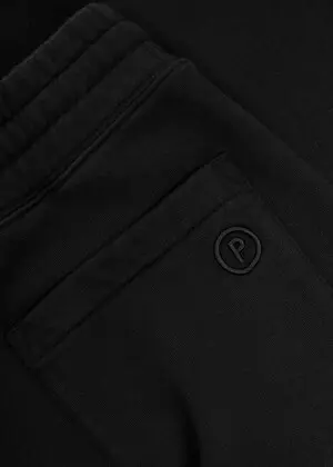 PICANTE Everyday Wide-leg Cotton Sweatpants - Black