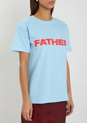 BETTTER Printed Cotton T-shirt - Blue