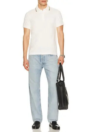 Burberry Eddie Polo - Chalk
