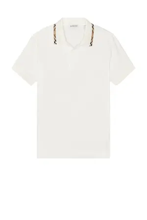 Burberry Eddie Polo - Chalk