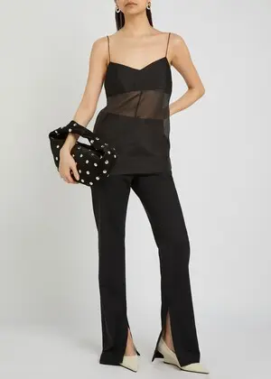 VORANIDA Jane Silk Organza Top