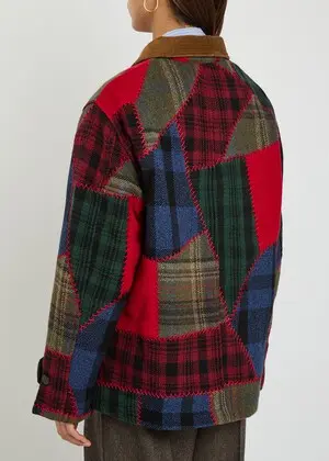 Polo Ralph Lauren Patchwork Wool-blend Jacket - Multicoloured 1