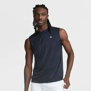 Champion Sport Muscle Tank With Reflective Logo - Deep Navy