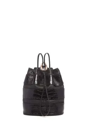 Gabriela Hearst Nappa And Crocodile Leather Backpack