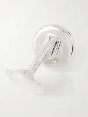 DEAKIN & FRANCIS Mother-of-pearl And Sterling Cufflinks And Dress Studs Set